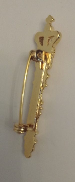 Gold Mace Badge (with Brooch pin) - The Guild of Mace-Bearers